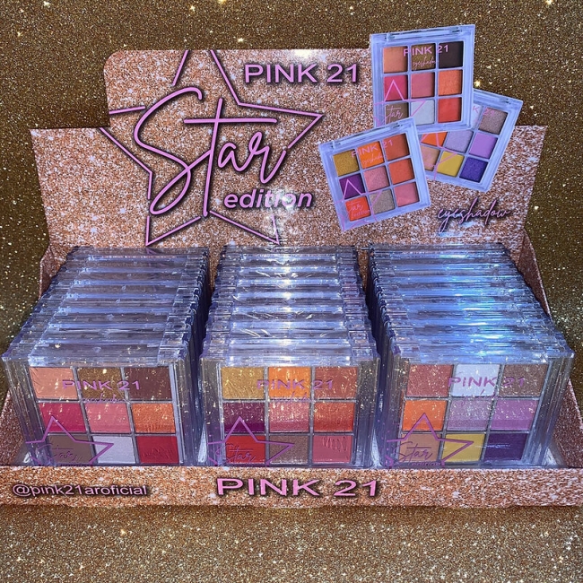 SOMBRAS STAR EDITION PINK 21+++ | Belleza | Tomás Accesorios