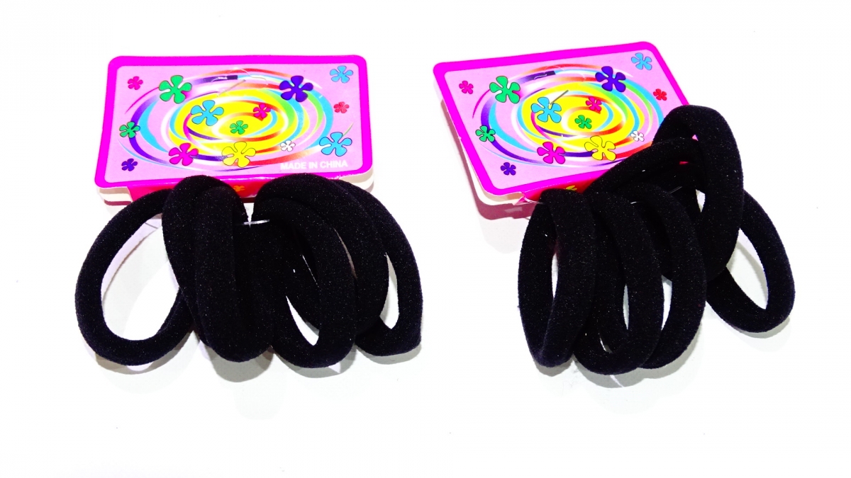COLITAS 4,5 CM CHICAS NEGRO X 72+ | Accesorios Pelo | Tomás Accesorios