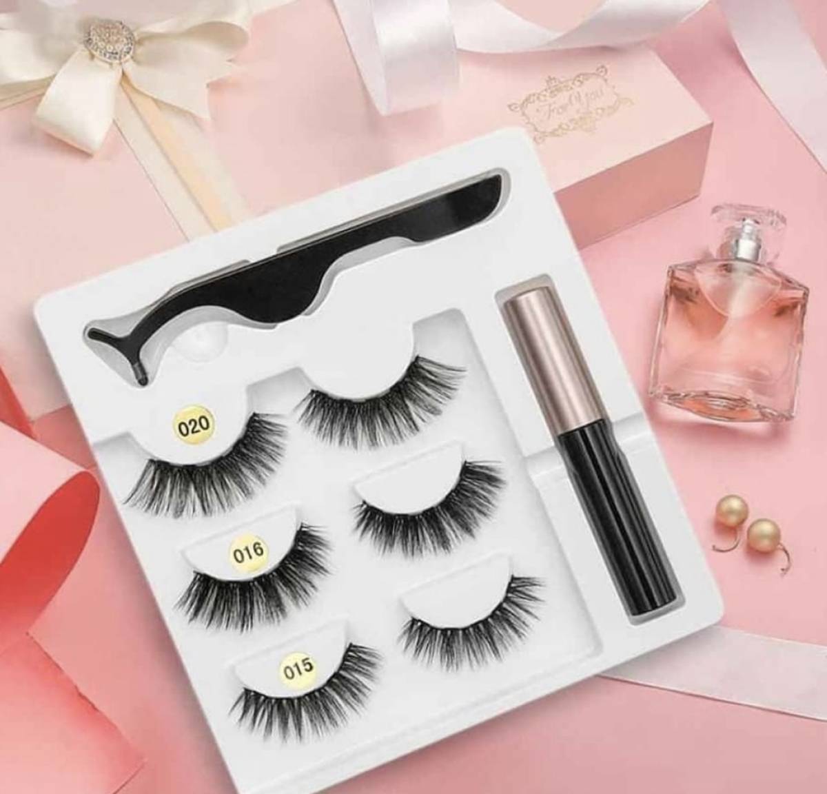 Set PestaÑas Postizas Magneticas Belleza Joaquina Moda