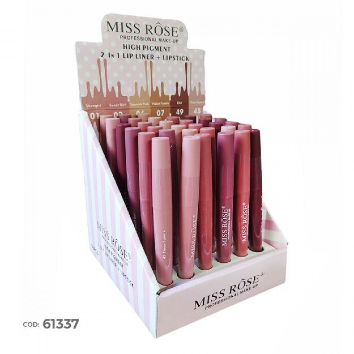 DELINEADOR + LABIAL MISS ROSE +++ | Belleza | Joaquina Moda