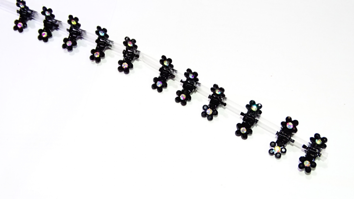 BLISTER MINI BROCHE CON STRASS X 12++++ | Accesorios Pelo | Tomás Accesorios